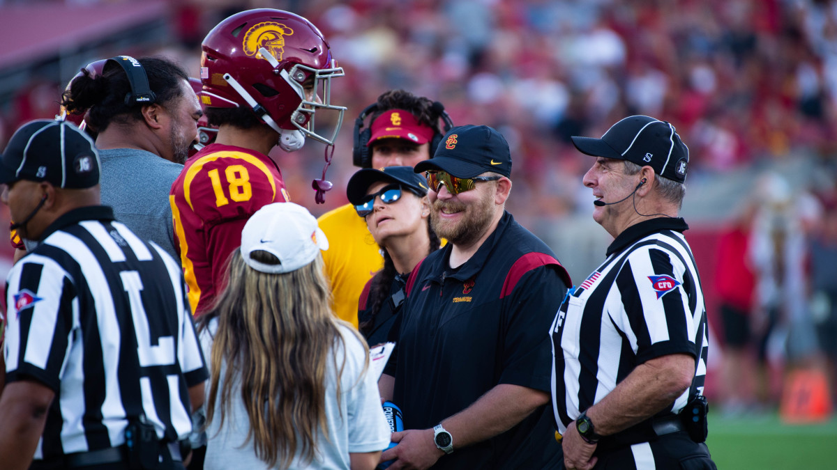 Look: Best photos from USC Trojans' win over Washington State Cougars ...