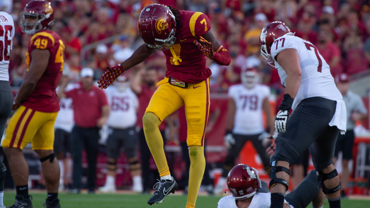 Look: Best photos from USC Trojans' win over Washington State Cougars ...
