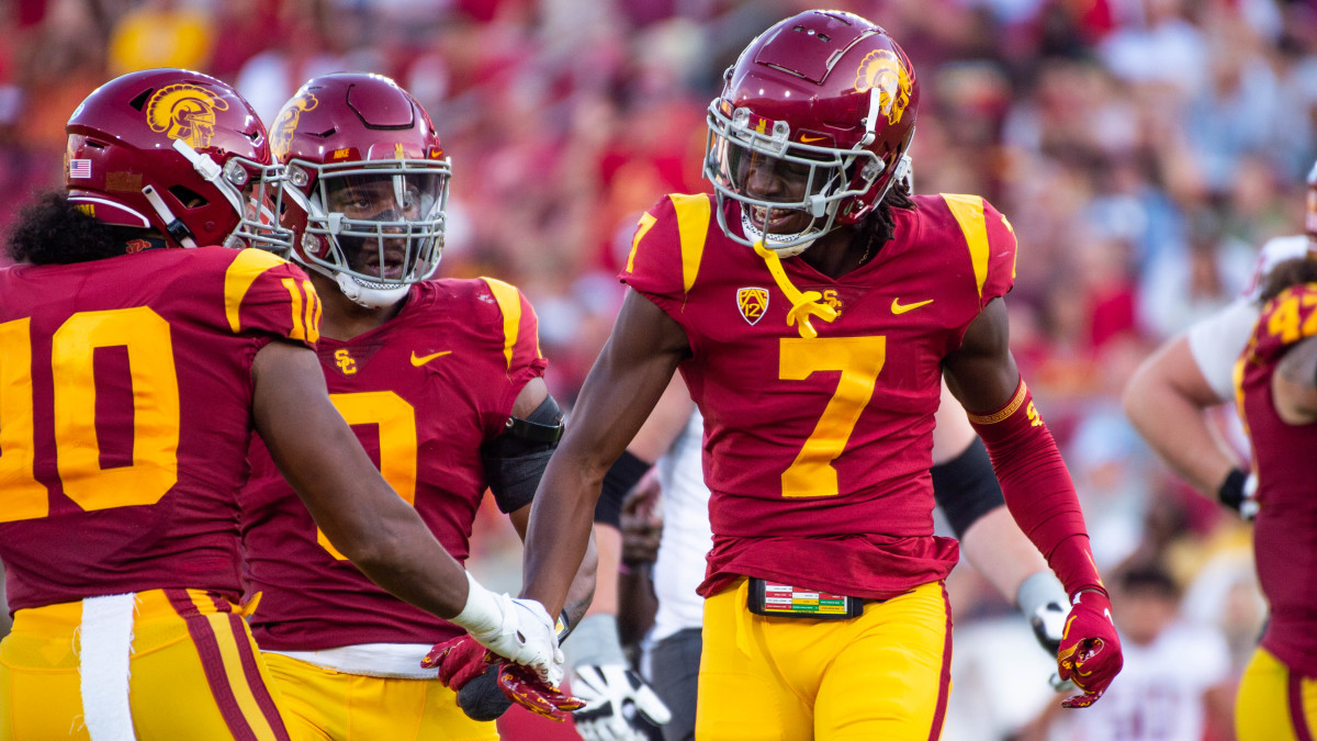 Look: Best photos from USC Trojans' win over Washington State Cougars ...