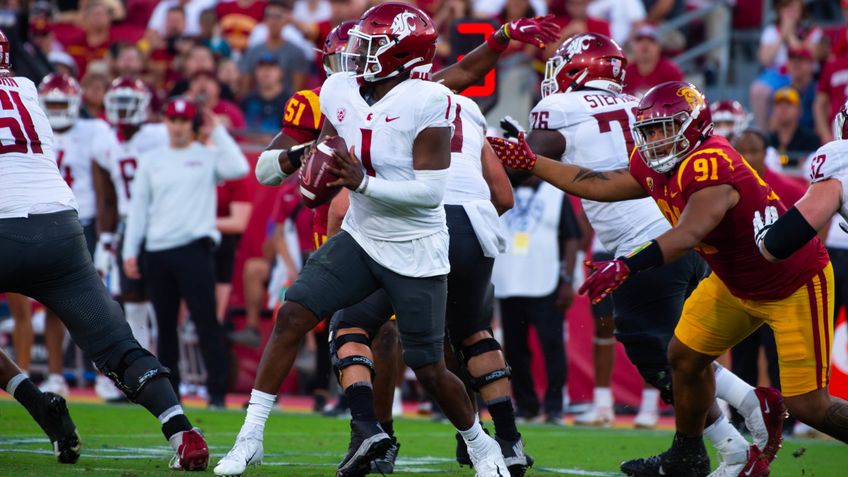 Look: Best photos from USC Trojans' win over Washington State Cougars ...