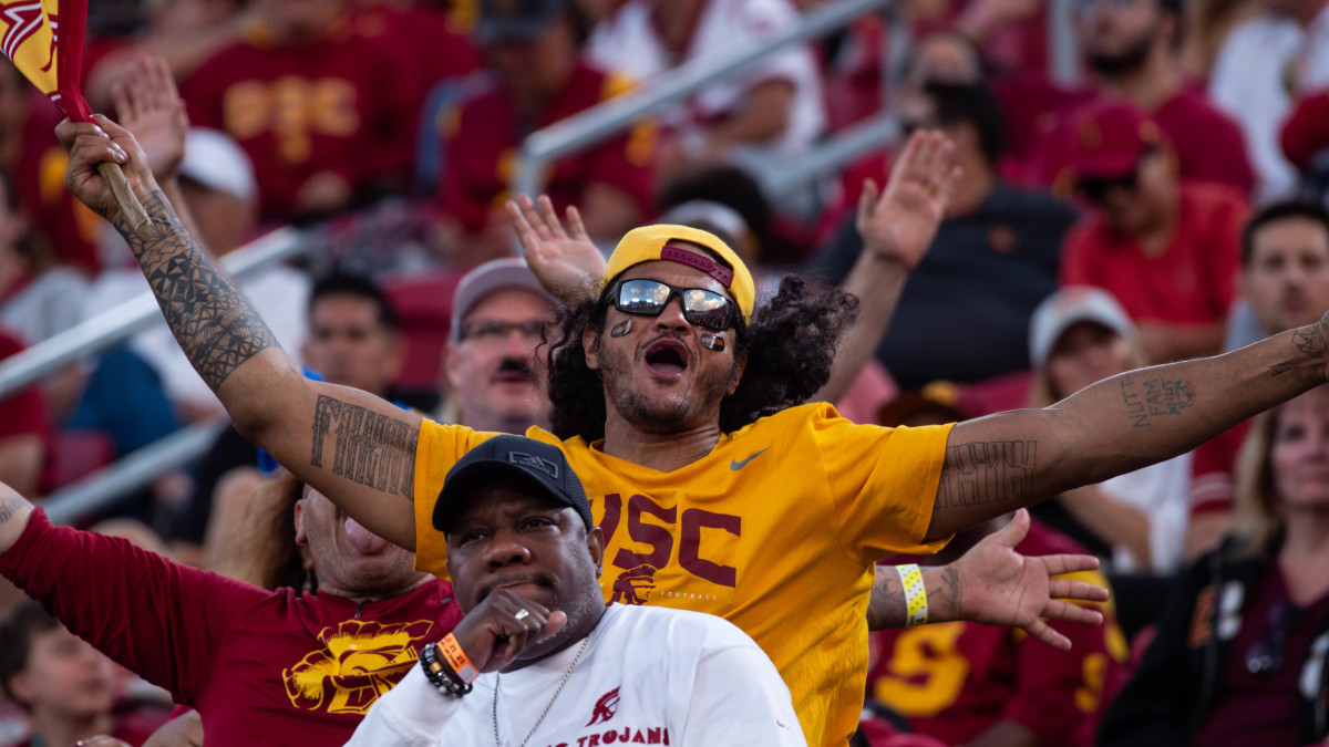 Look: Best photos from USC Trojans' win over Washington State Cougars ...