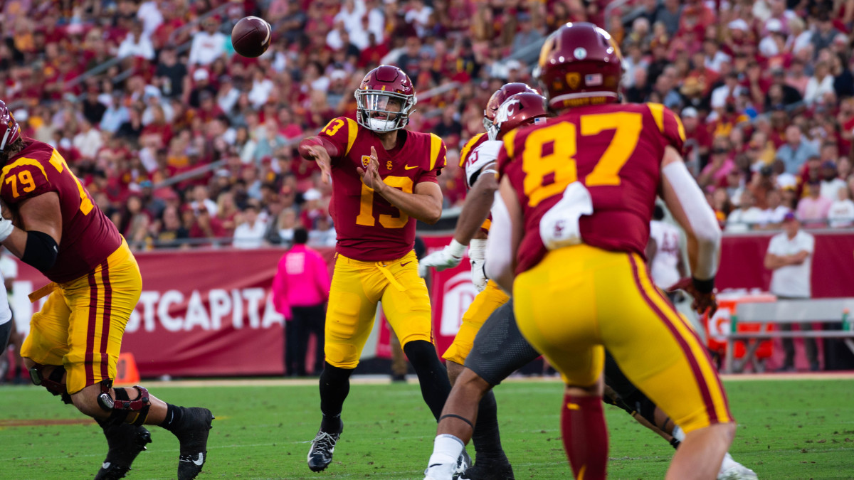 Look: Best photos from USC Trojans' win over Washington State Cougars ...