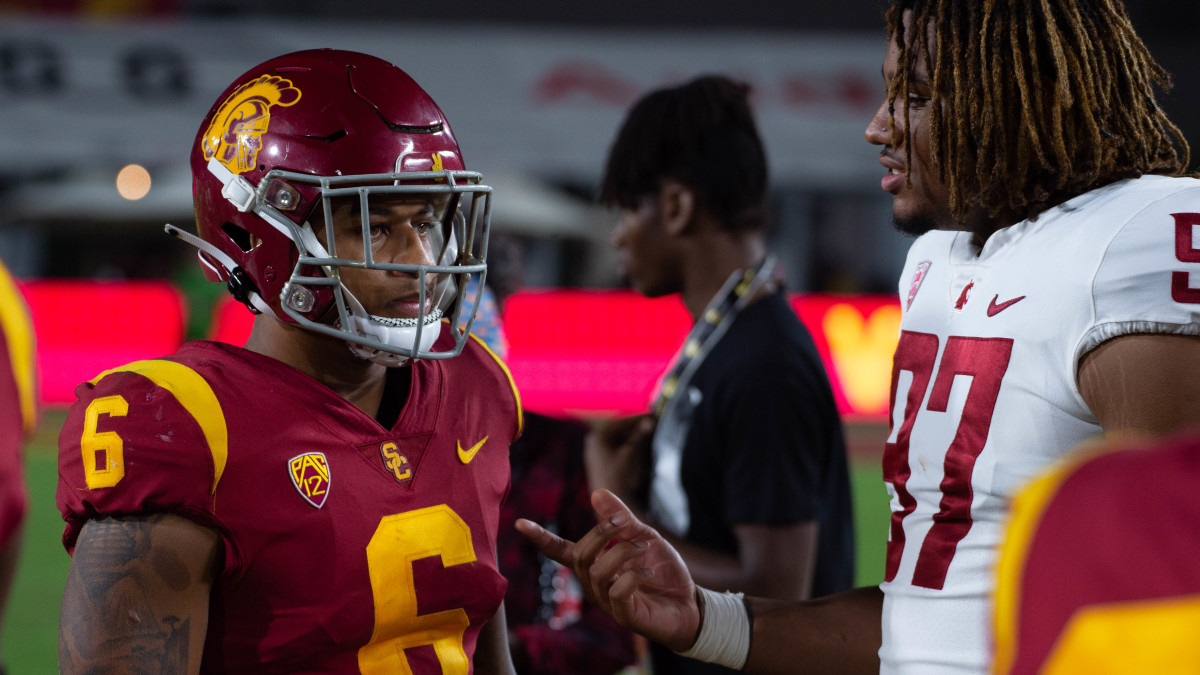 Look: Best photos from USC Trojans' win over Washington State Cougars ...