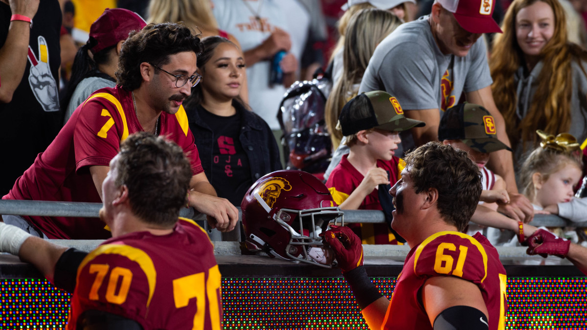 Look: Best photos from USC Trojans' win over Washington State Cougars ...