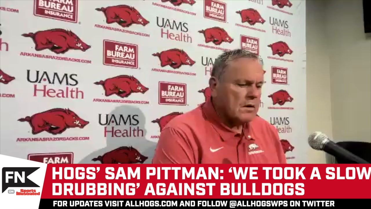 100822-Sam Pittman-Miss State Postgame-ah - Sports Illustrated All Hogs ...