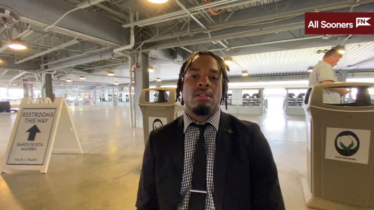 WATCH: Oklahoma Sooners WR Jalil Farooq Texas Longhorns Postgame ...