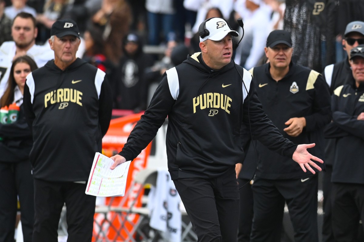 PHOTO GALLERY: Pictures From Purdue Football's 31-29 Win at Maryland ...