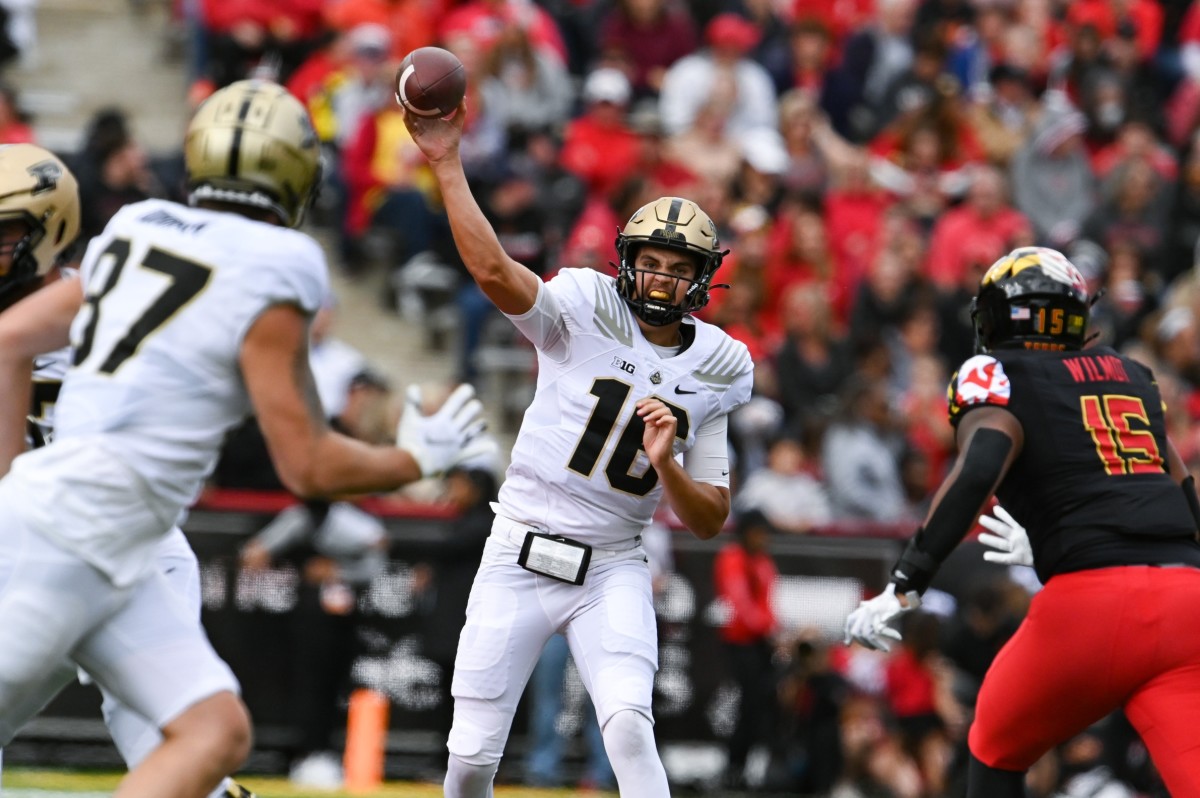PHOTO GALLERY: Pictures From Purdue Football's 31-29 Win at Maryland ...