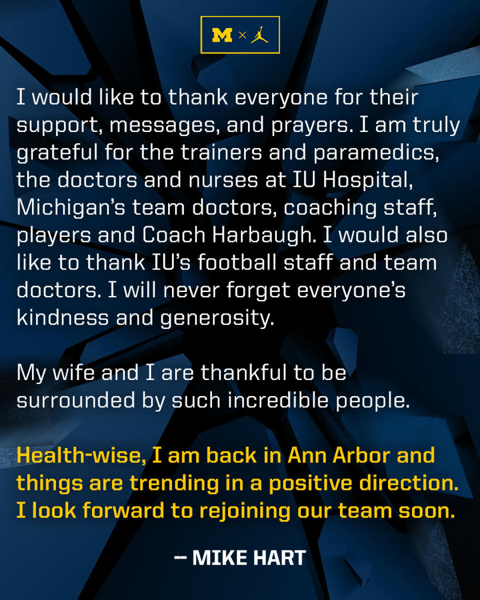 BREAKING: Mike Hart Issues Statement On Health - Sports Illustrated ...