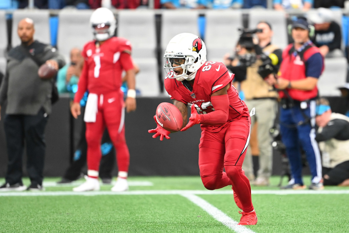 Arizona Cardinals WR Greg Dortch Relegated to Bench Role - Sports ...
