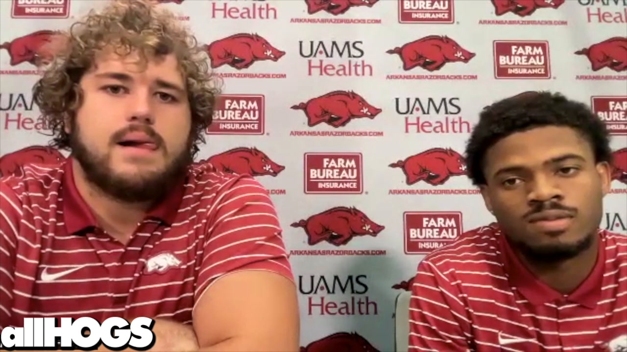 Hogs' Luke Jones, Bryce Stephens on BYU - Sports Illustrated All Hogs ...