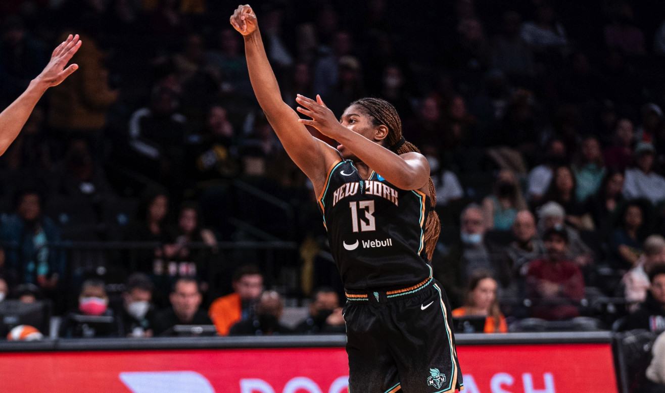 Liberty's Jocelyn Willoughby Earns WNBA Community Assist Award - Sports ...
