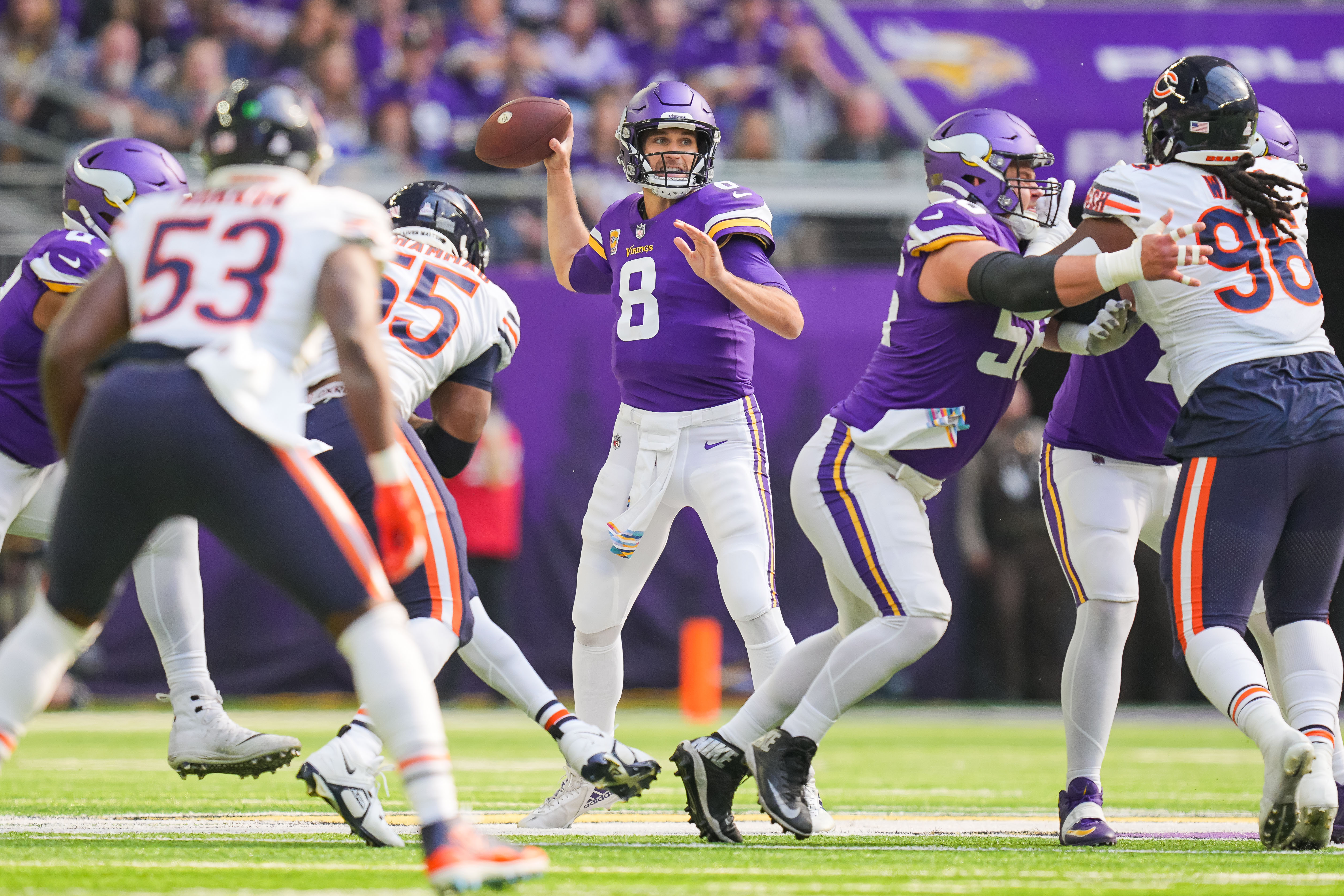 Christian Darrisaw and the Vikings' offensive line keep ascending ...