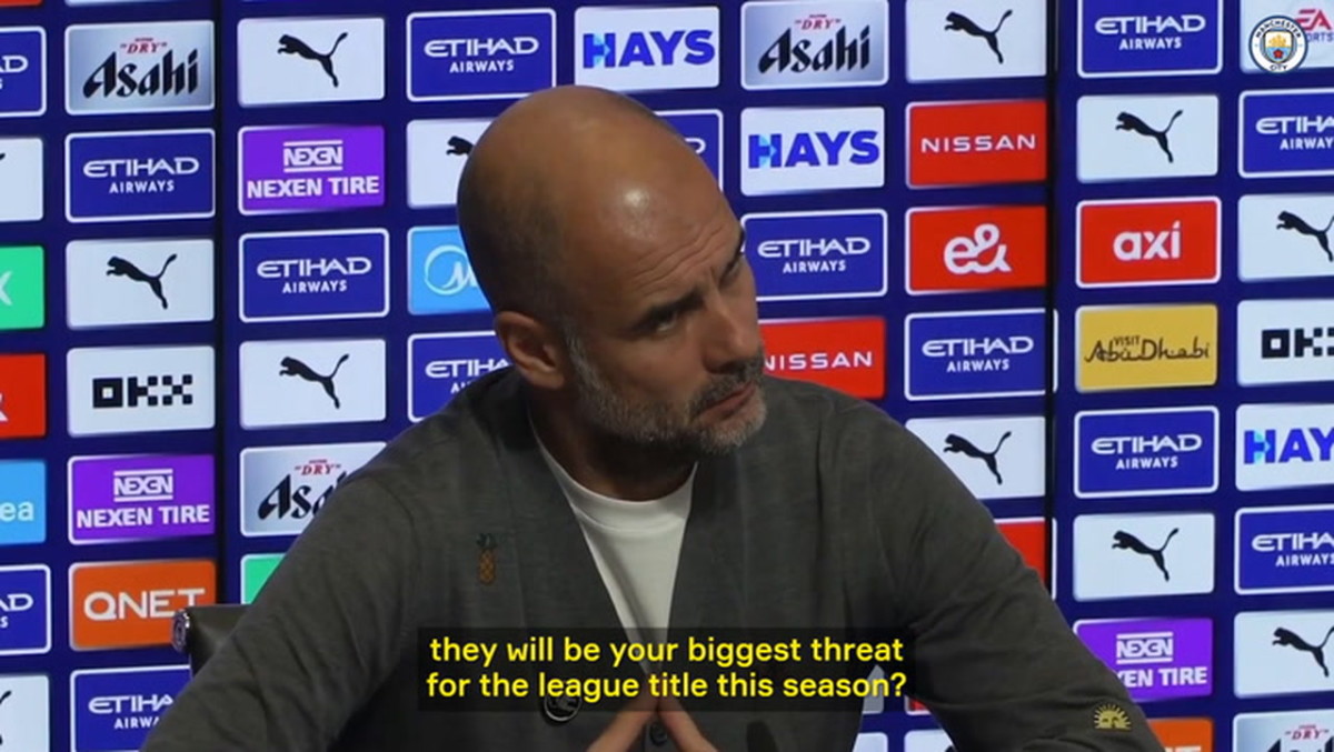 Guardiola: 'Liverpool still City's biggest title rivals' - Soccer ...