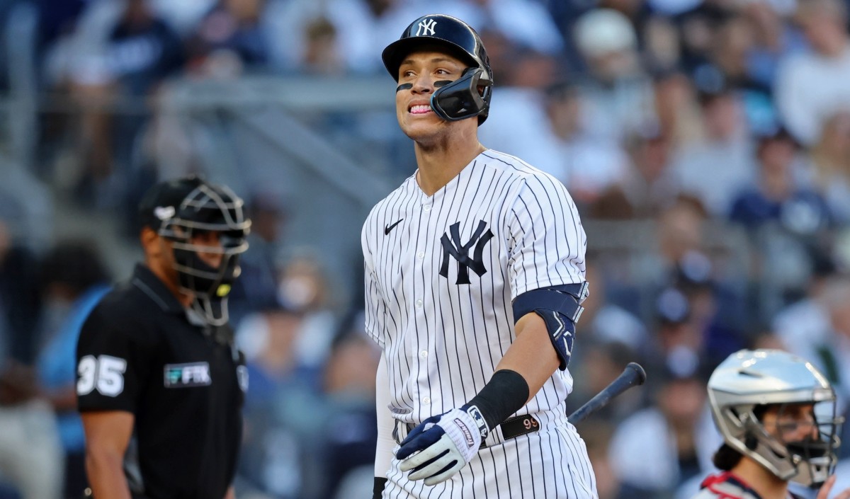 Yankees' Aaron Judge Opens Postseason 0-For-8 with 7 Strikeouts - Fastball