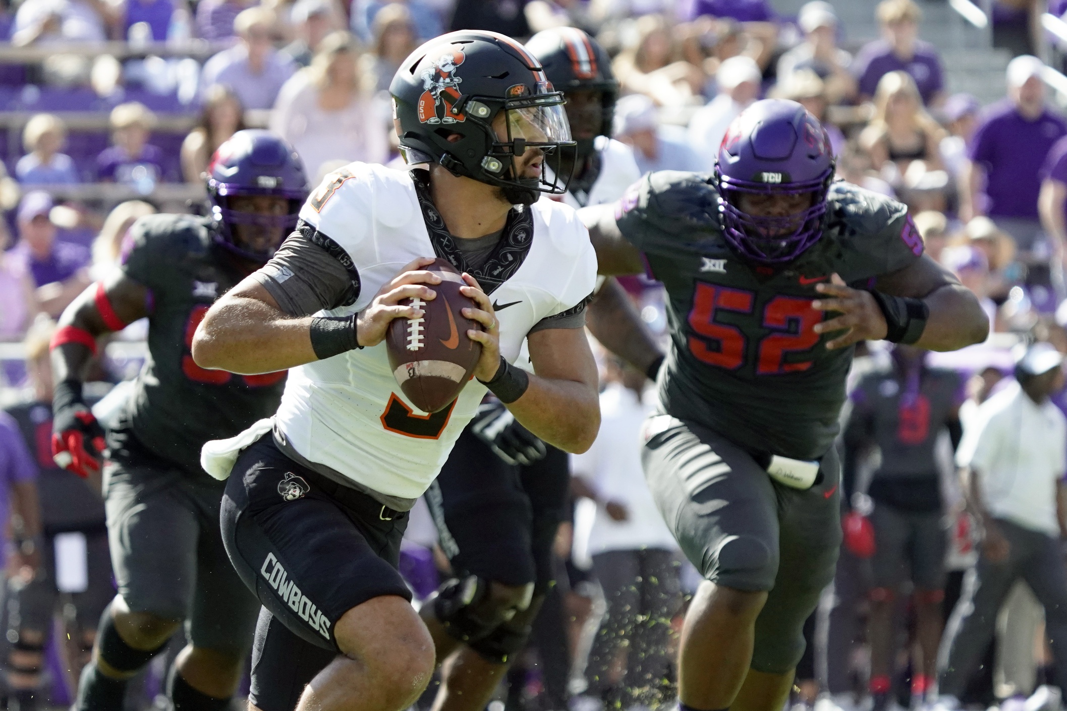 TCU Football: OSU Halftime Report - Sports Illustrated TCU Killer Frogs News, Analysis and More