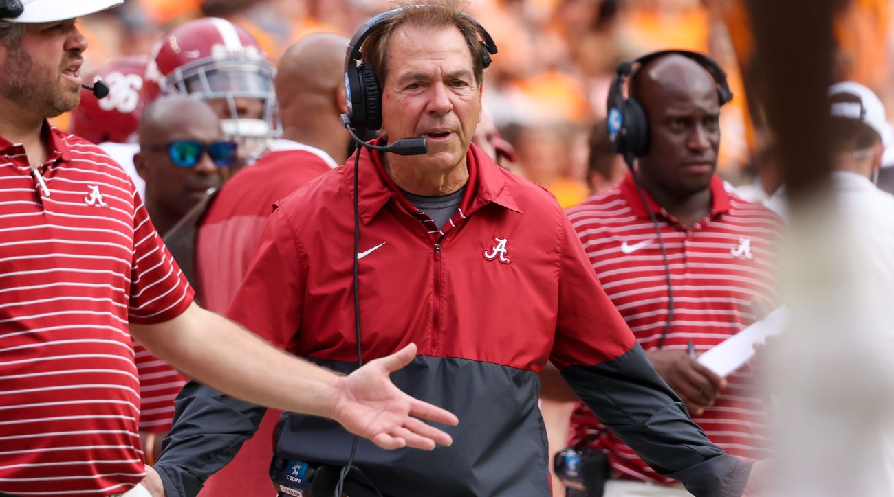 Nick Saban Goes Ballistic Amid Alabama’s First Half Disaster vs ...