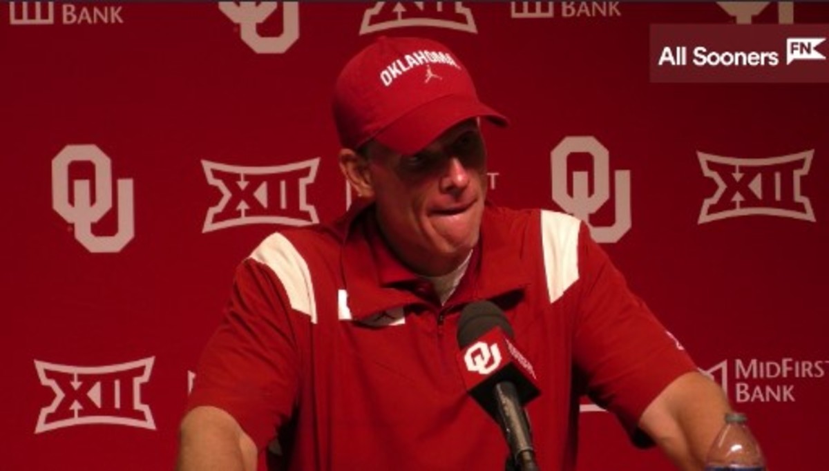 WATCH: Oklahoma HC Brent Venables Kansas Postgame - Sports Illustrated Oklahoma Sooners News ...