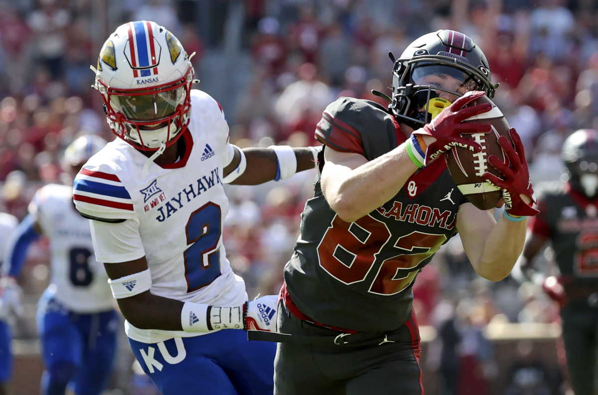 Why OC Jeff Lebby Feels 'Good' About Oklahoma's Wide Receiver Depth ...