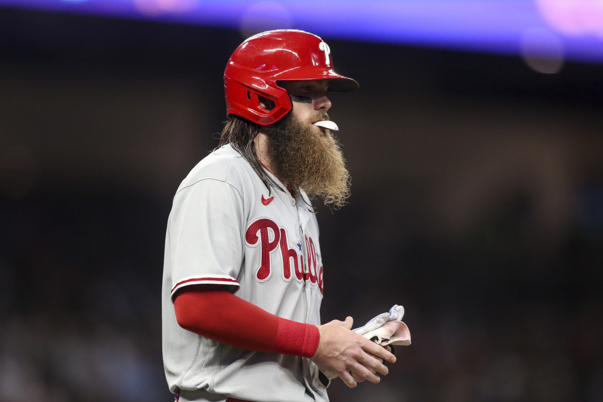 WATCH: Philadelphia Phillies Claim Early Lead on Brandon Marsh's Three ...