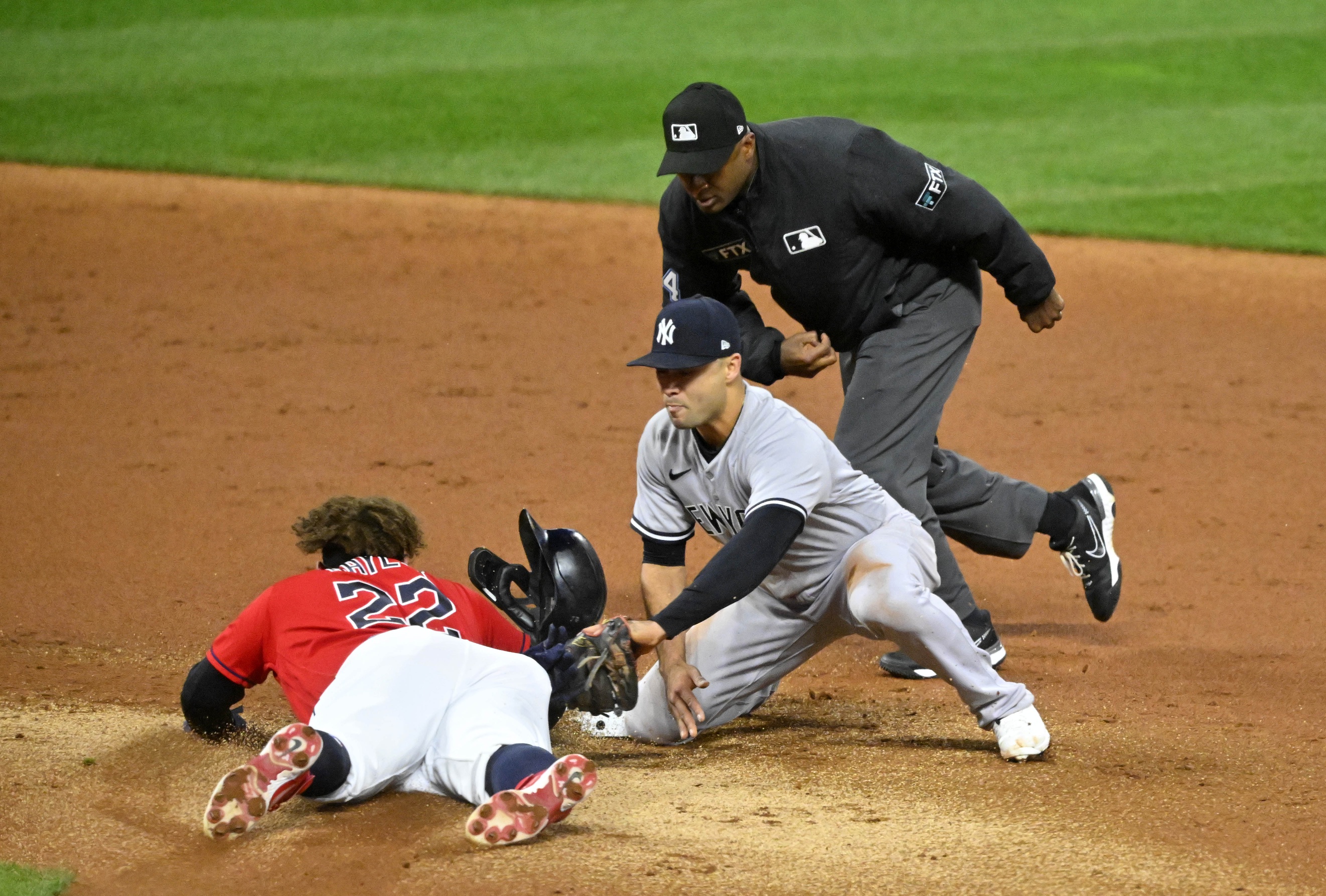 New York Yankees SS Isiah Kiner-Falefa Disappointed in His Defense During ALDS - Sports ...