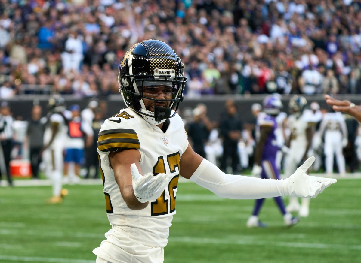 New Orleans Saints Star Rookie Chris Olave Not Expected to Play Against ...