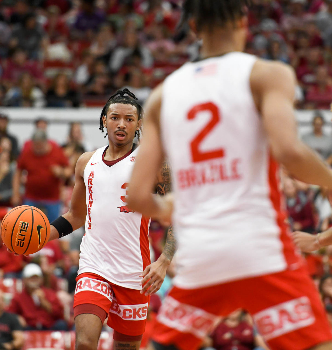 Landing at No. 10 not really a big deal to Razorbacks coach Eric ...