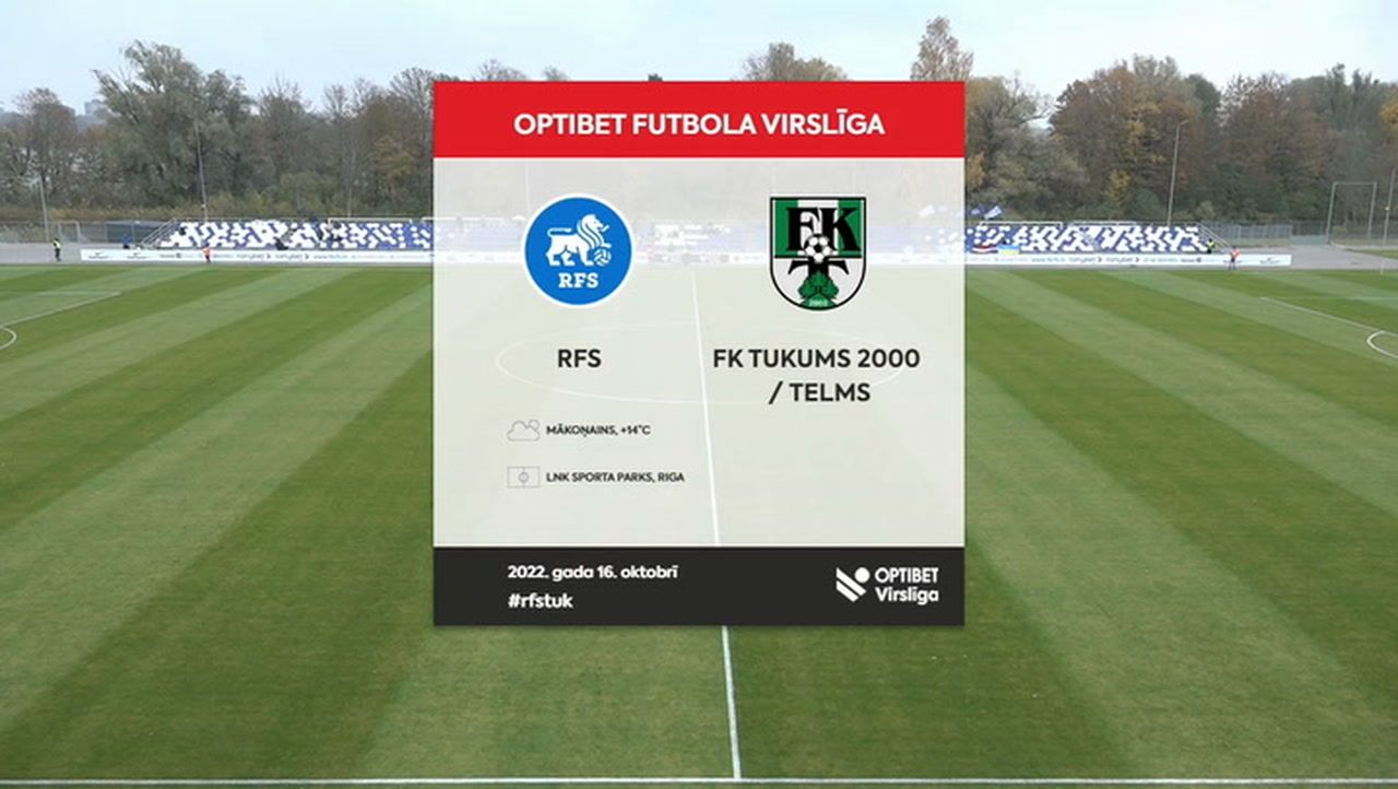 Latvian Virsliga: RFS 2-2 Tukums - Soccer - OneFootball on Sports ...