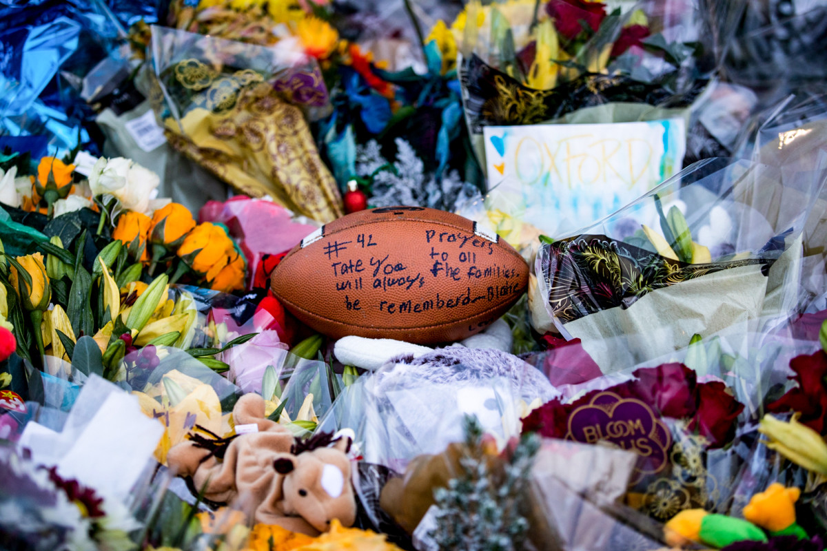 After a school shooting in Oxford, diving is helping Keegan Gregory ...