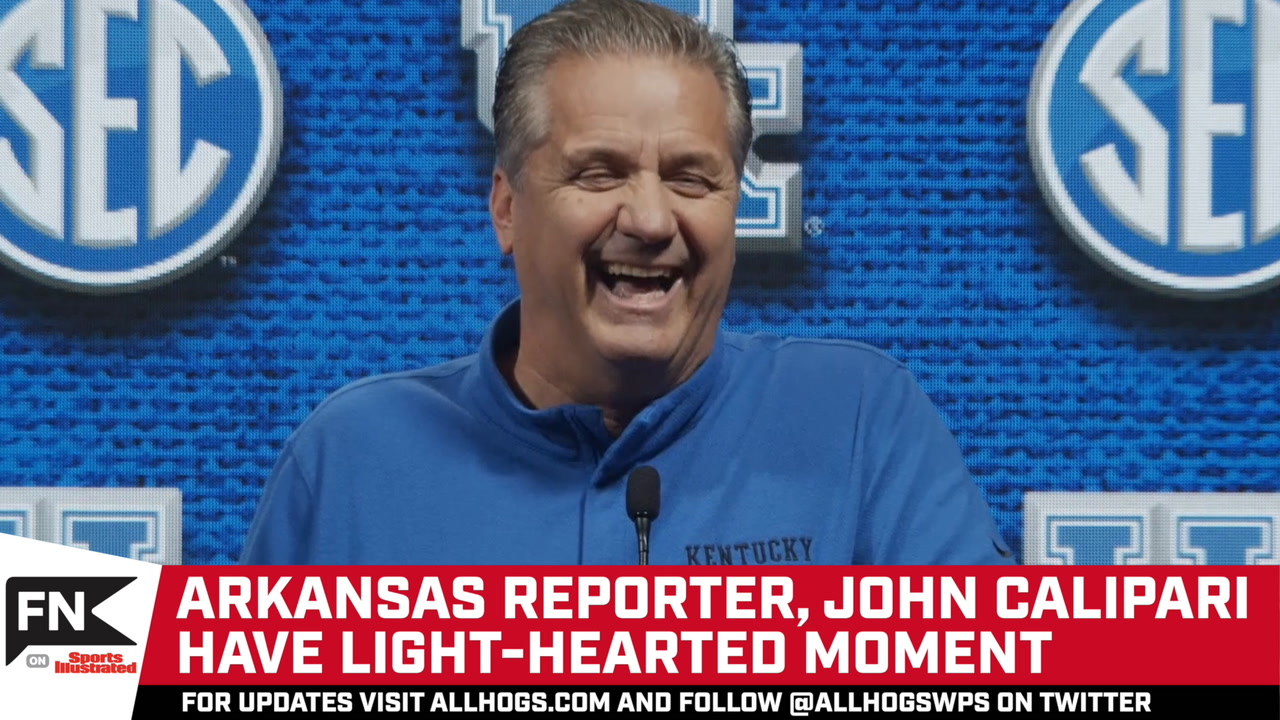 Kentucky’s John Calipari on Arkansas at SEC Media Day - Sports ...