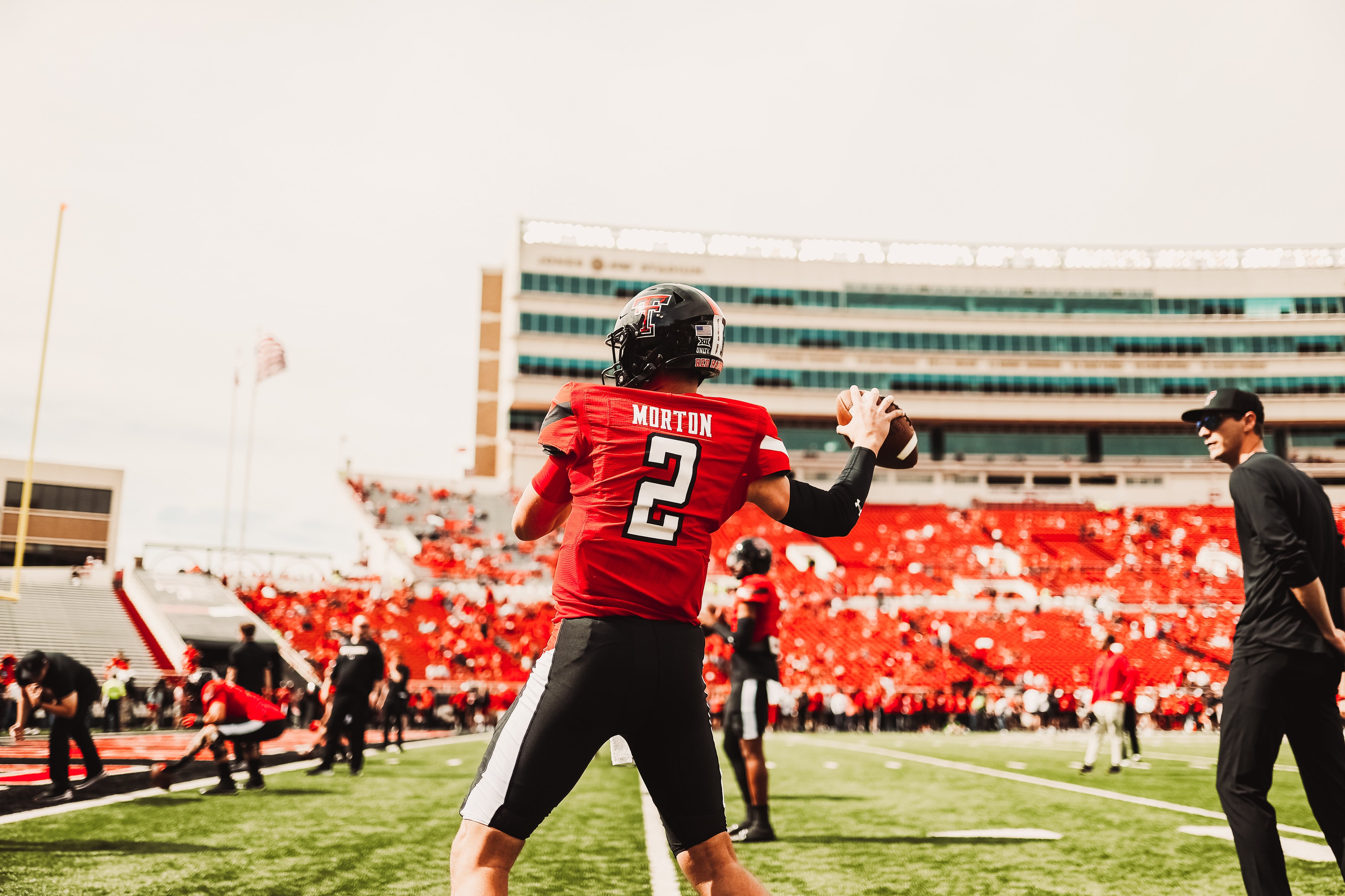 Texas Tech Red Raiders QB Behren Morton Calls First Start at AT&T Jones ...