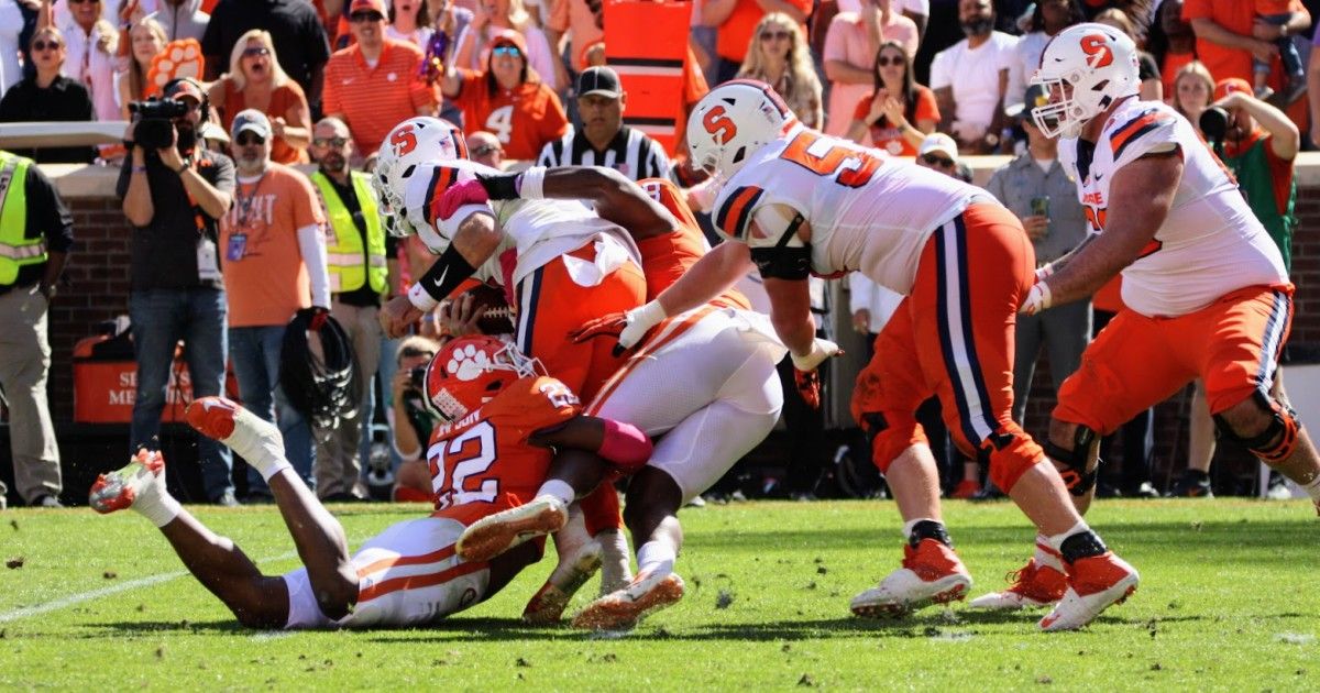 Clemson Tigers' Defense Rises to Occasion In Come From Behind Win Over ...