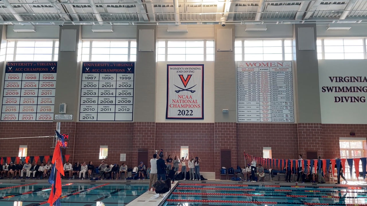 WATCH: Virginia Women's Swim & Dive Unveils National Championship ...