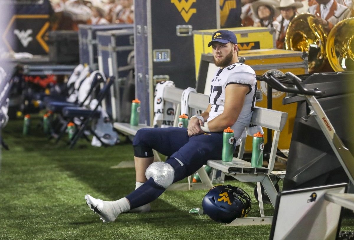 WVU Tight End Mike O'Laughlin Considering Retirement - Sports ...