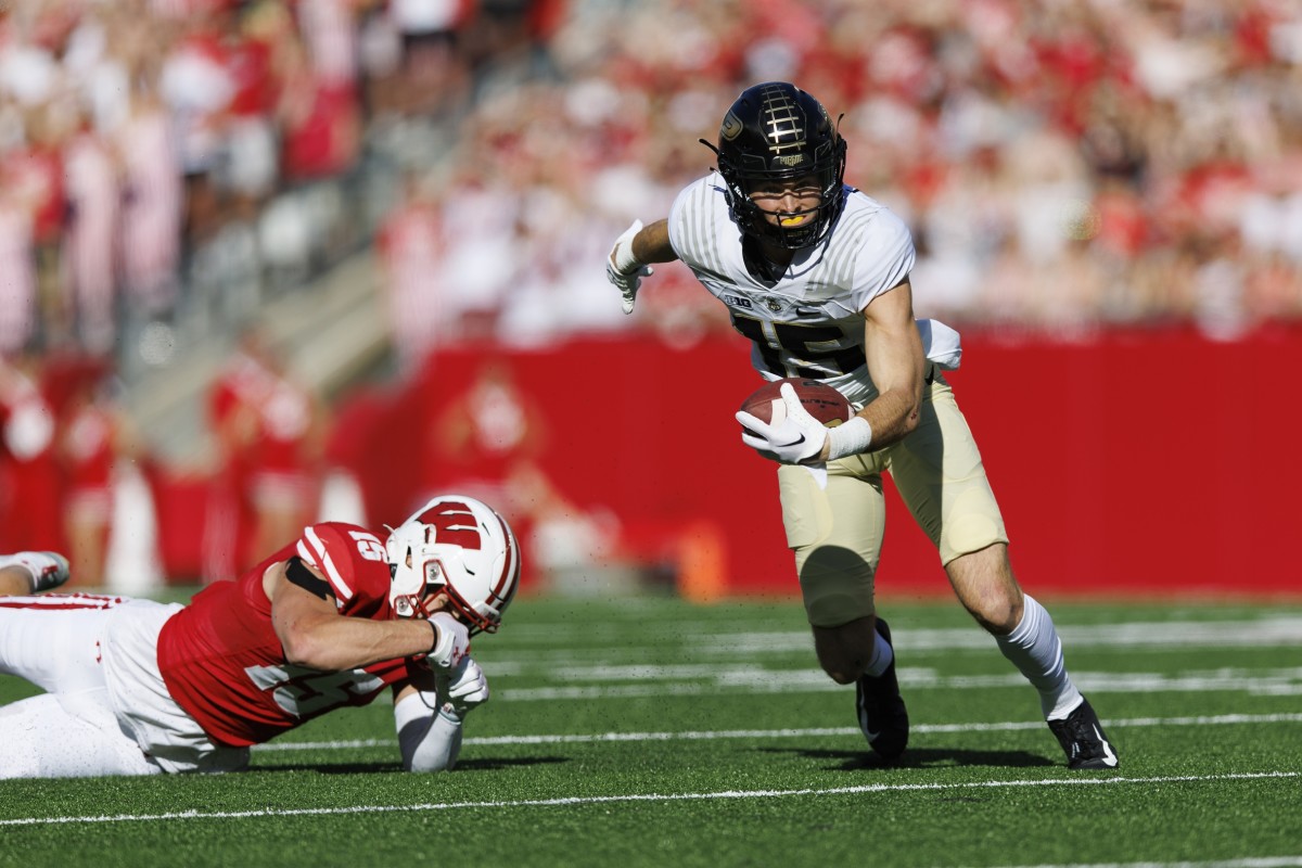 Purdue Bye Week Important for Getting Star Receiver Charlie Jones Back ...