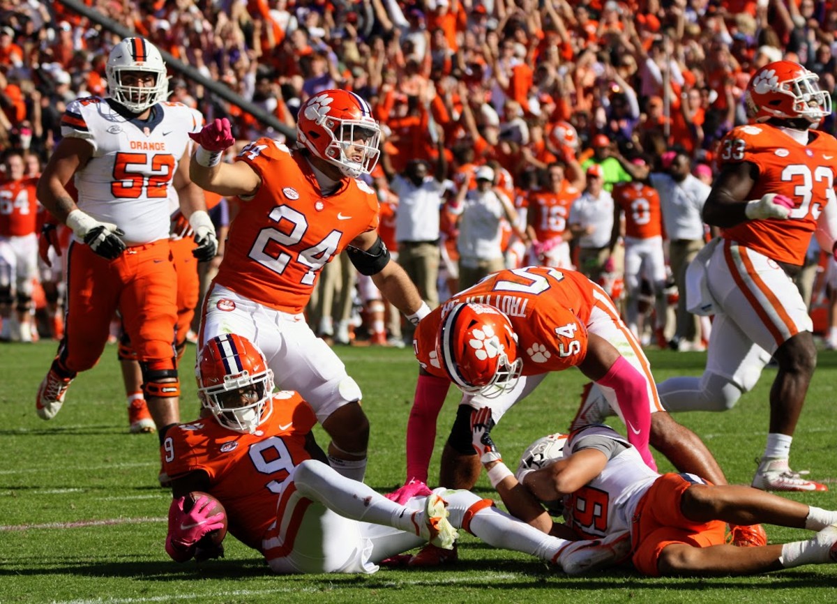 Trash Talk From Syracuse Had Clemson Tigers Extra Motivated - Sports ...