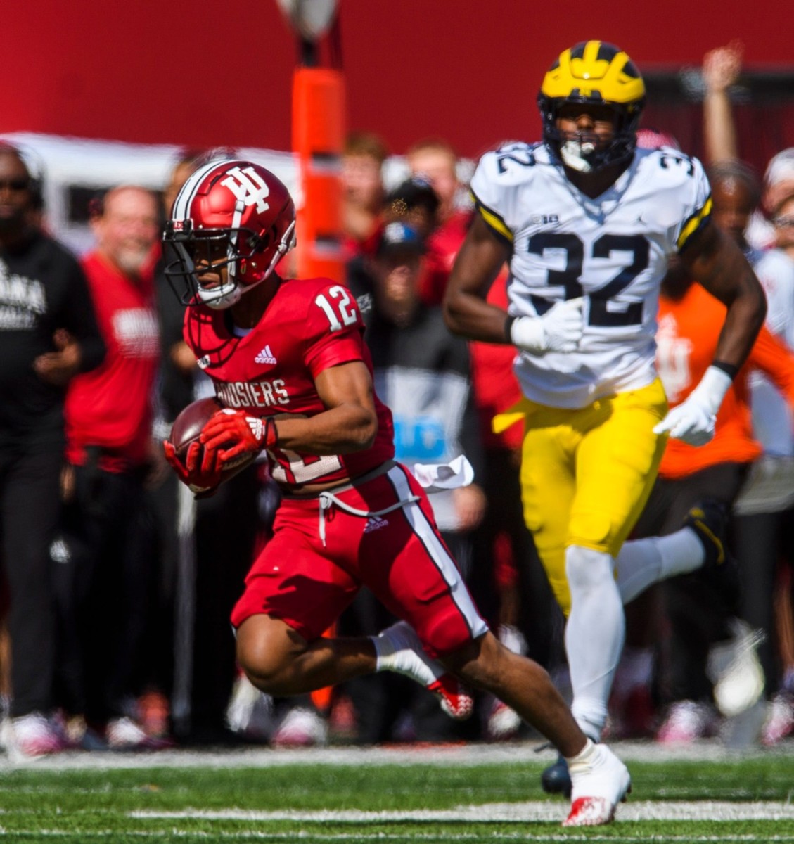 Jaylin Lucas Returns Opening Kickoff for Touchdown, Bright Spot for IU ...