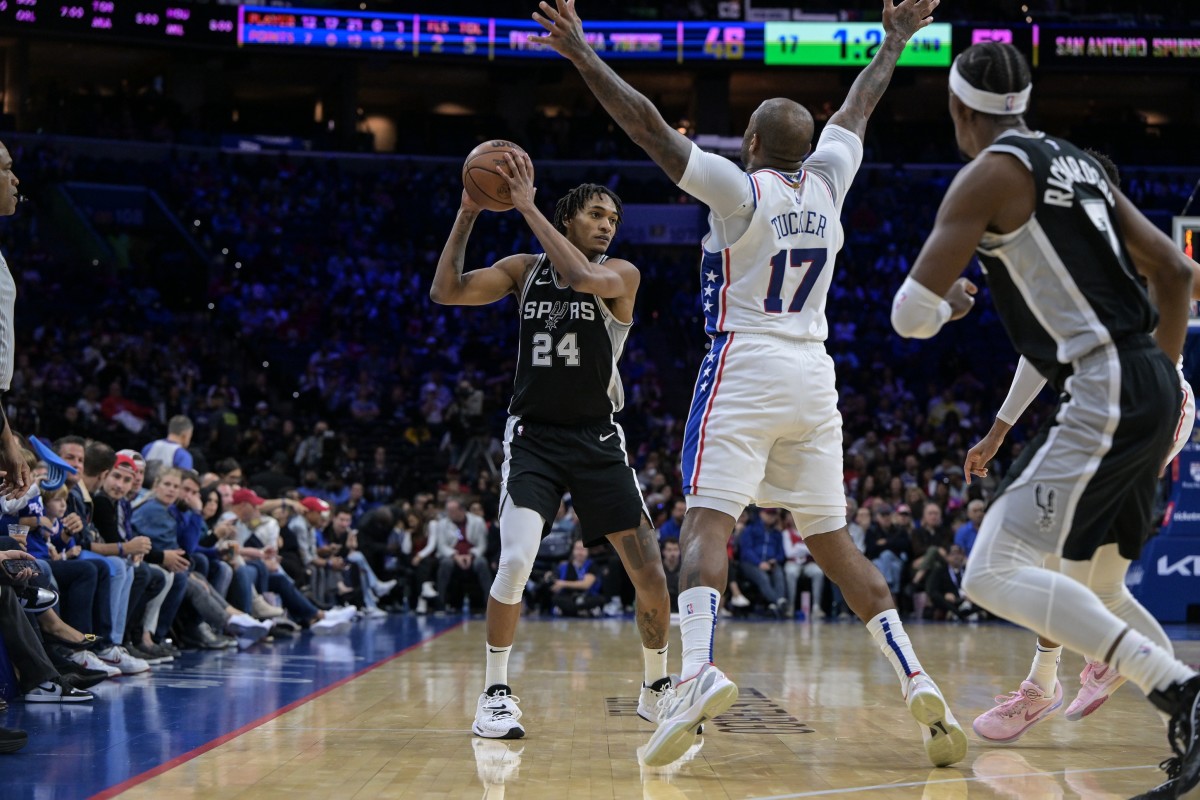 Spurs' Devin Vassell Discusses Recipe for Defeating Sixers - Sports ...