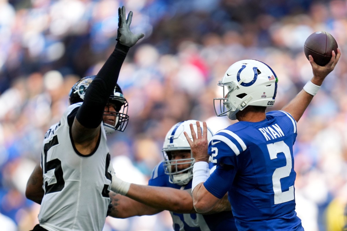 Matt Ryan's Benching Reflects Just How Far Jacksonville Jaguars ...