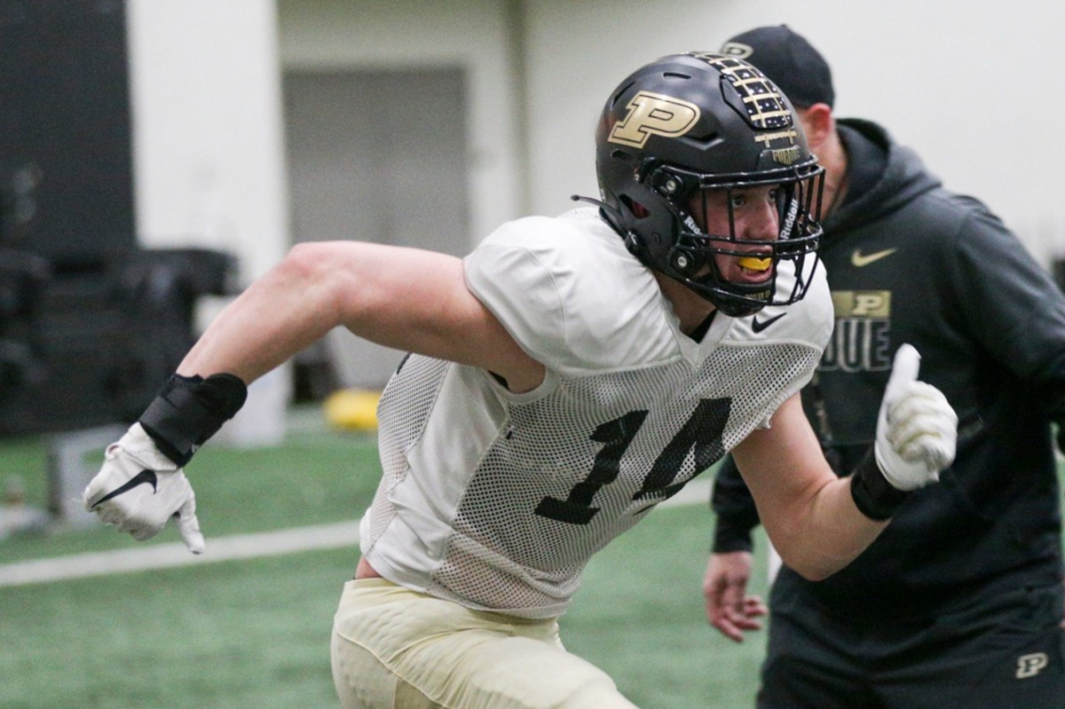 Purdue Football Looking for Yanni Karlaftis to Help Bolster Depth at ...