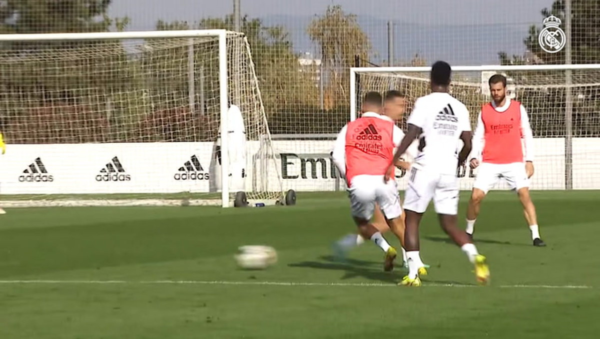 Camavinga's goal in the final training session before hosting Girona ...