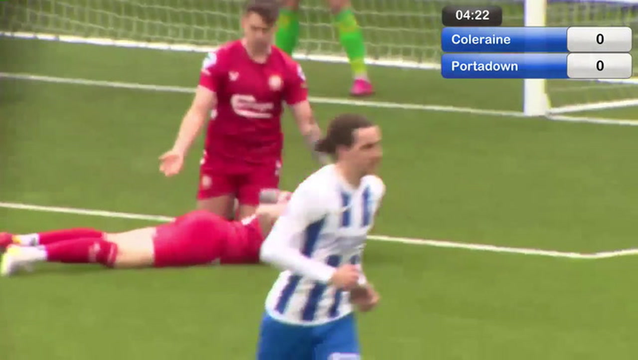 Northern Ireland Premiership: Coleraine 4-0 Portadown - Soccer ...