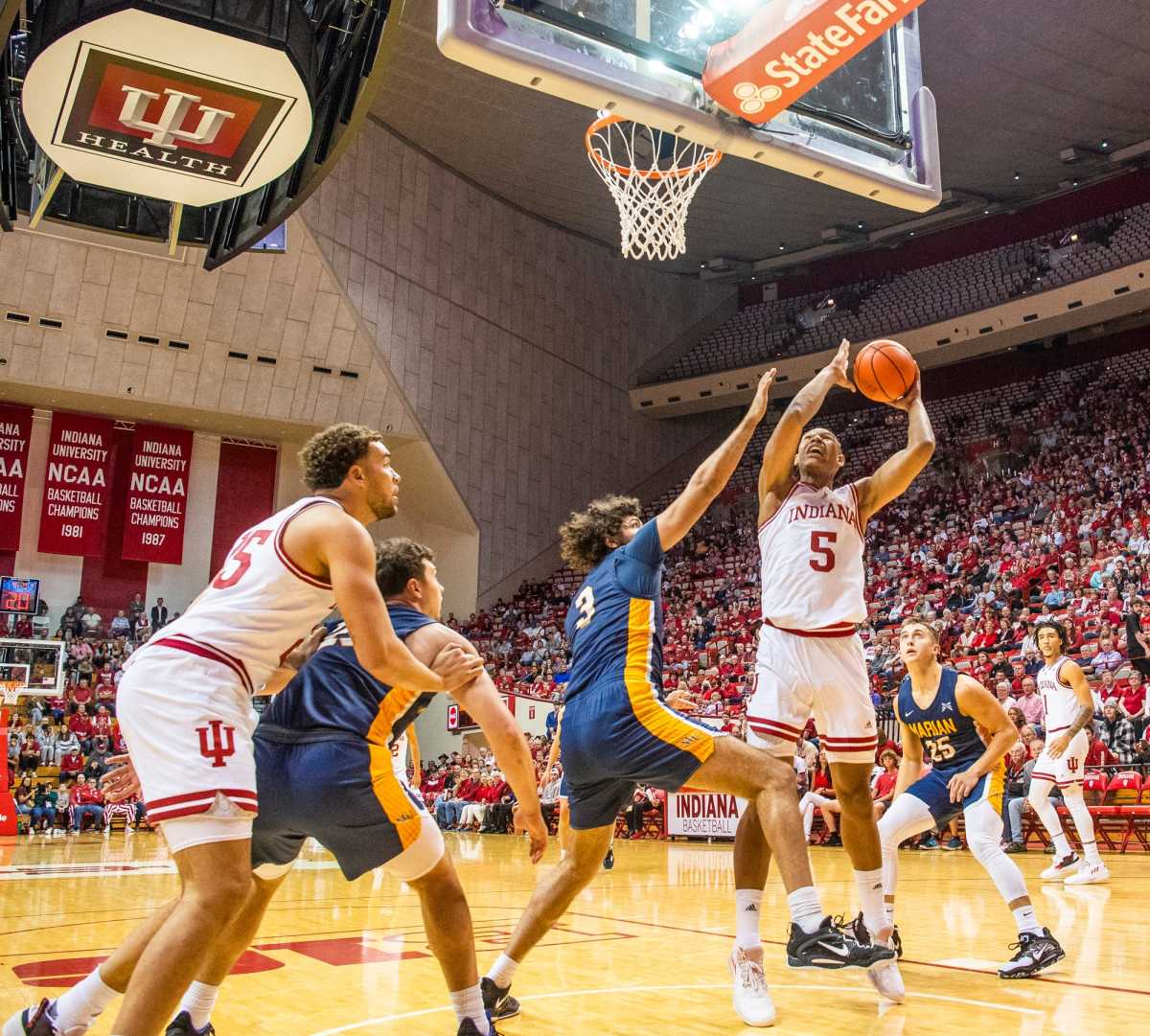 PHOTO GALLERY: Indiana Basketball Vs. Marian Exhibition Game - Sports ...