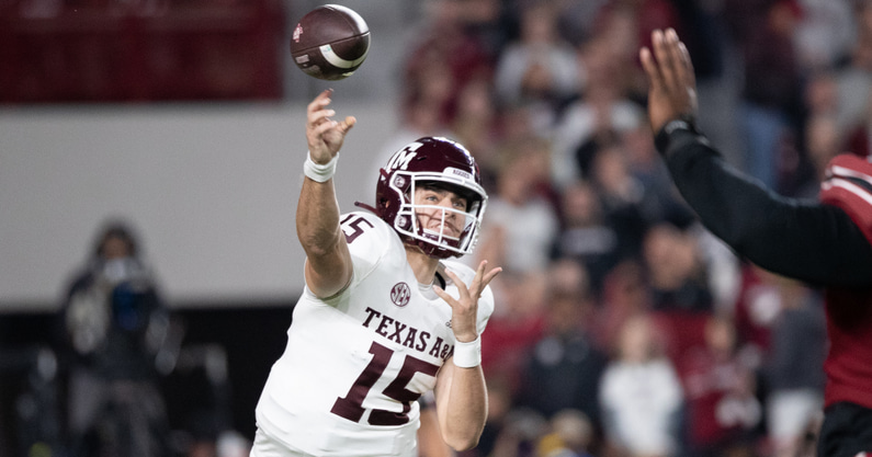 Multiple Texas A&M Aggies Questionable, QB Conner Weigman OUT vs ...