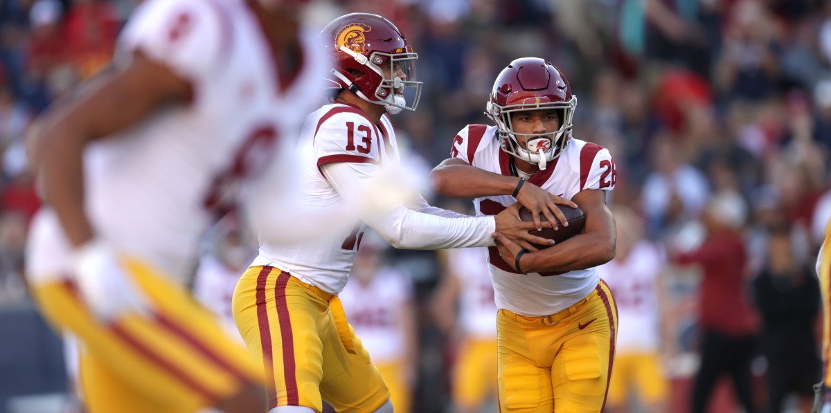 USC football beats Arizona 45-37: Live updates recap, highlights from ...