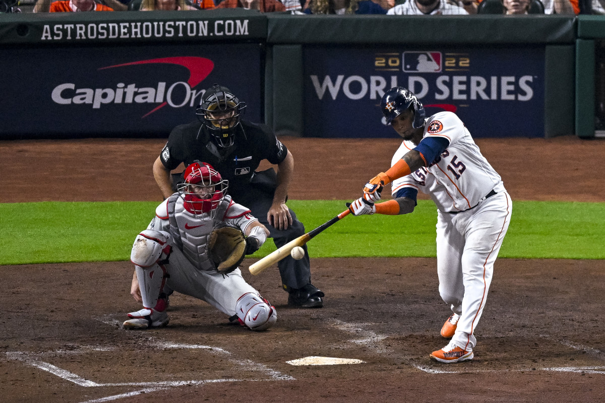 Report: Houston Astros Catcher Martín Maldonado's Game 1 Bat Didn't ...
