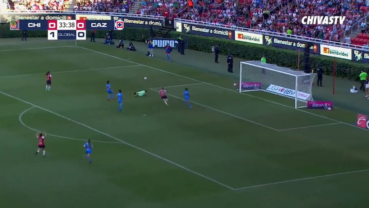 Jaramillo's goal vs Cruz Azul put Chivas Women in the semi-finals ...