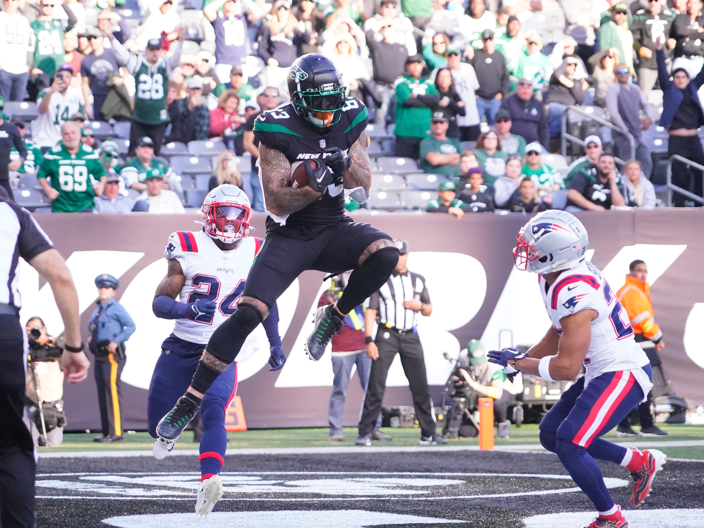 New York Jets TE Tyler Conklin Had Career Game Against New England ...