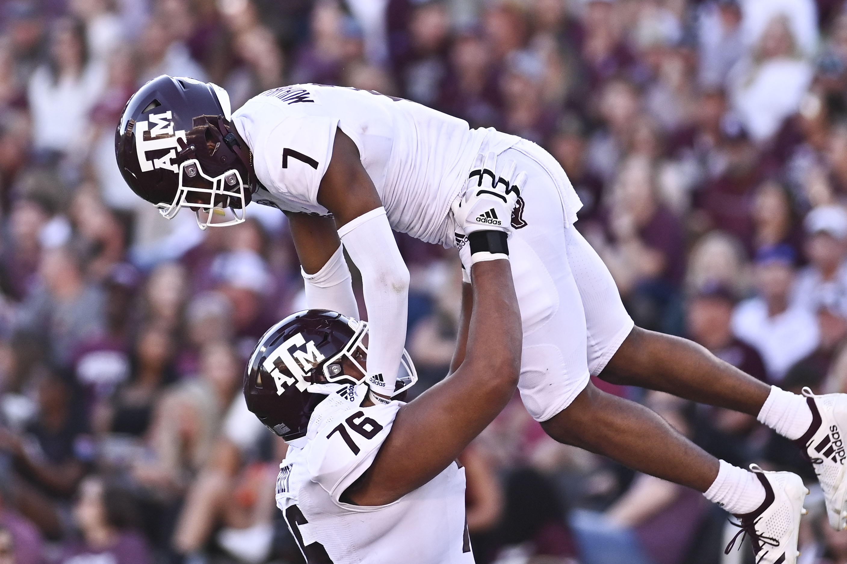 Texas A&M Aggies WR Moose Muhammad III Is Just Getting Warmed Up ...