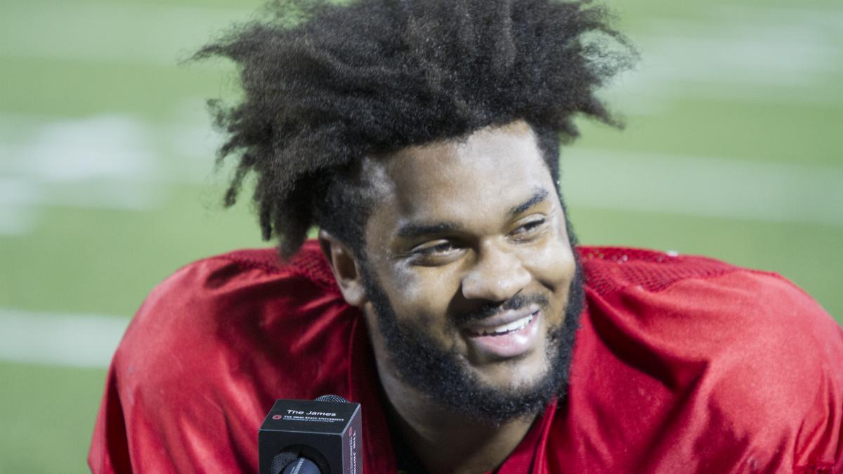 Ohio State's Paris Johnson Named Armed Forces Merit Award Recipient ...